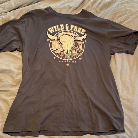 Tres Bien | Tops | Oversized Bison Shirt | Poshmark